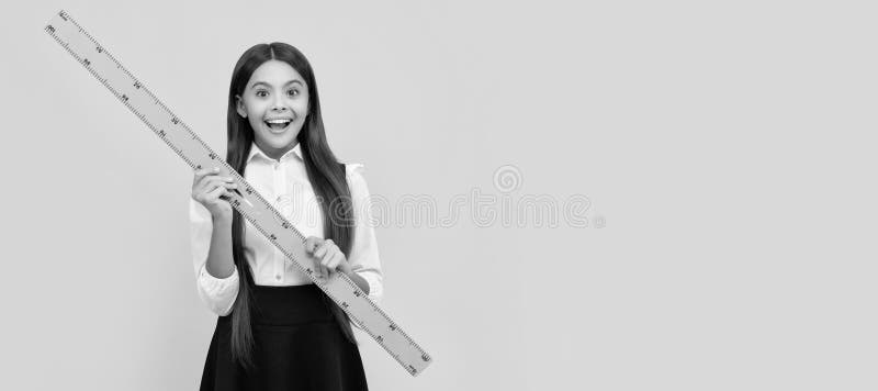 Algebra and Geometry. Kid Study Math. Measure the Size. Trigonometry ...