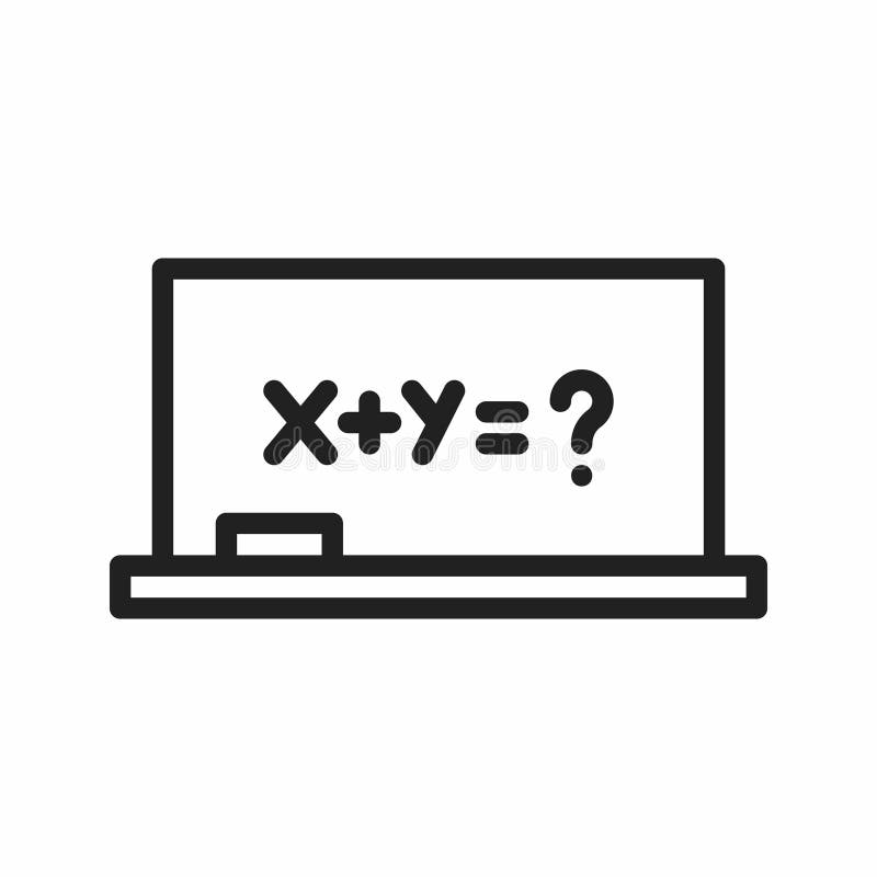 Algebra icon vector image. stock vector. Illustration of icon - 327681769