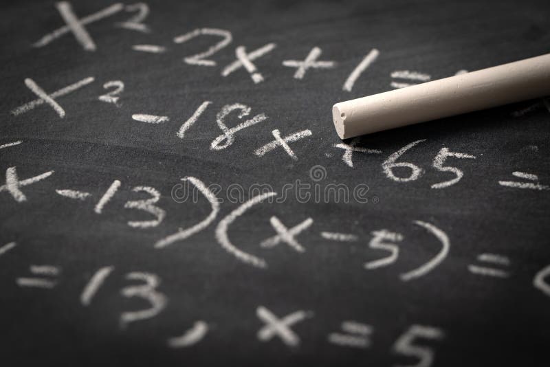 Algebra Mathematic Formula Written on Chalkboard Stock Photo - Image of ... Algebra Mathematic Formula Written on Chalkboard Stock Photo - Image of ...