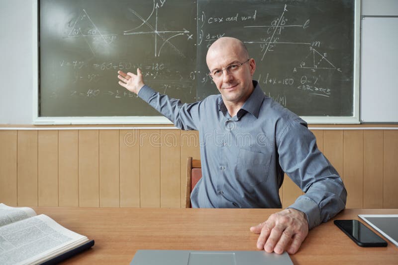 116 Bald Teacher Classroom Stock Photos - Free & Royalty-Free Stock ...