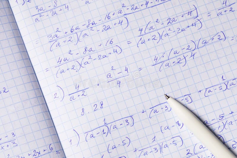 Algebraic Calculations in Open Graph Notebook with Pen. White Paper ...