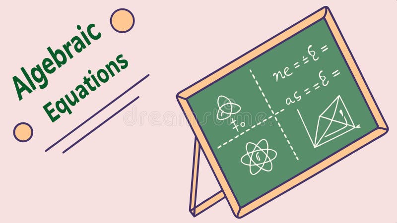 Algebraic Equations Blackboard, Education Math Science Learning ...