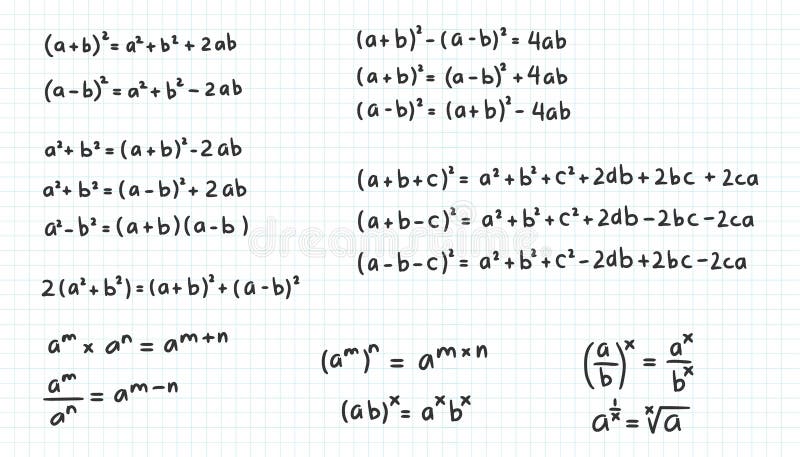 Algebraic Expression Stock Illustrations – 720 Algebraic Expression ...