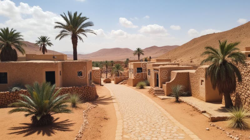Algeria - Ghardaa Mzab Valley Stock Photo - Image of buildings, ancient ...