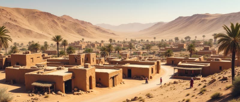 Algeria - Ghardaa Mzab Valley Stock Photo - Image of desert, ancient ...