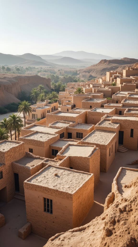 Algeria - Ghardaa Mzab Valley Stock Photo - Image of historic ...