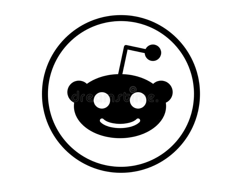 Reddit Social Media Icon Logo Design Element Vector Editorial ...