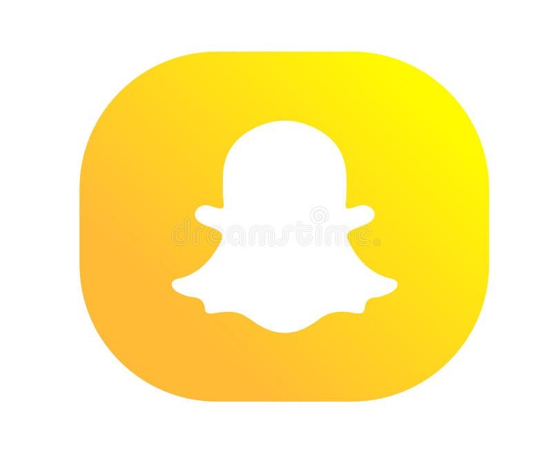 Snapchat Social Media Icon Logo Design Element Editorial Stock Photo ...
