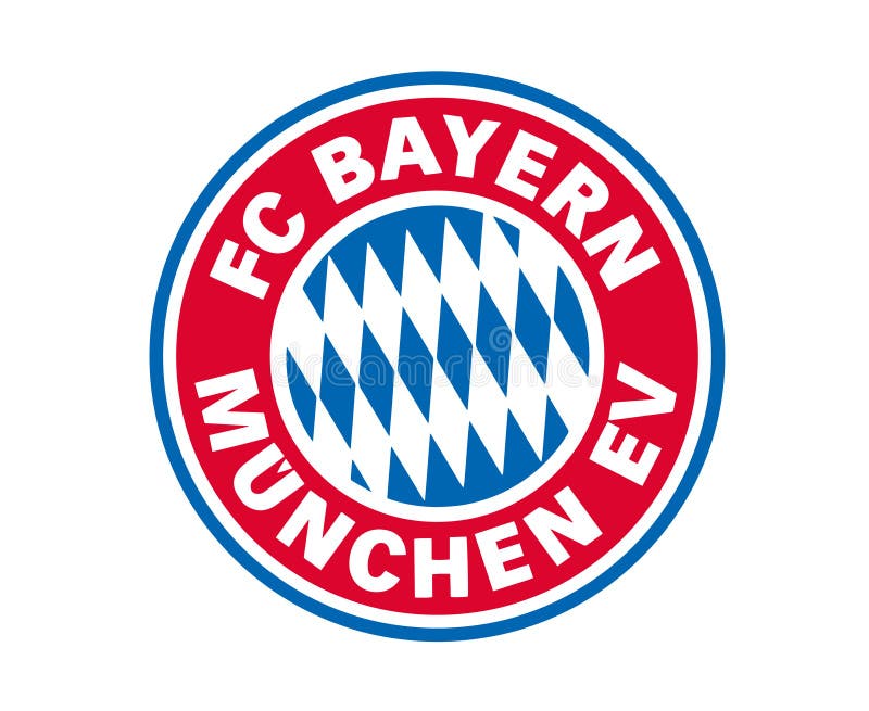 Bayern Munich Logo Symbol Blue and Red Design Germany Football Vector ...