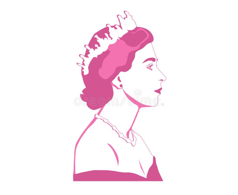 Pink British Queen Stock Illustrations – 70 Pink British Queen Stock ...