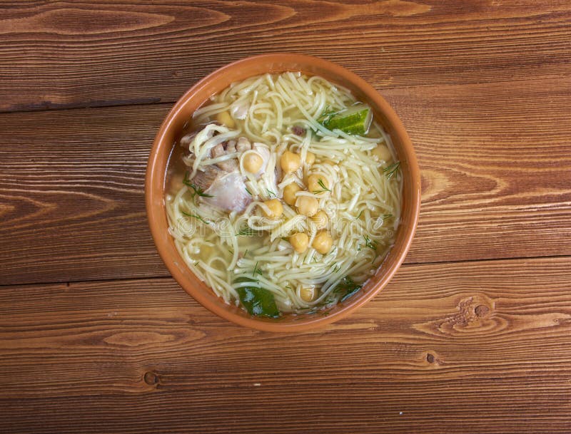 Algerian Rechta stock photo. Image of chickpea, eating - 42820696