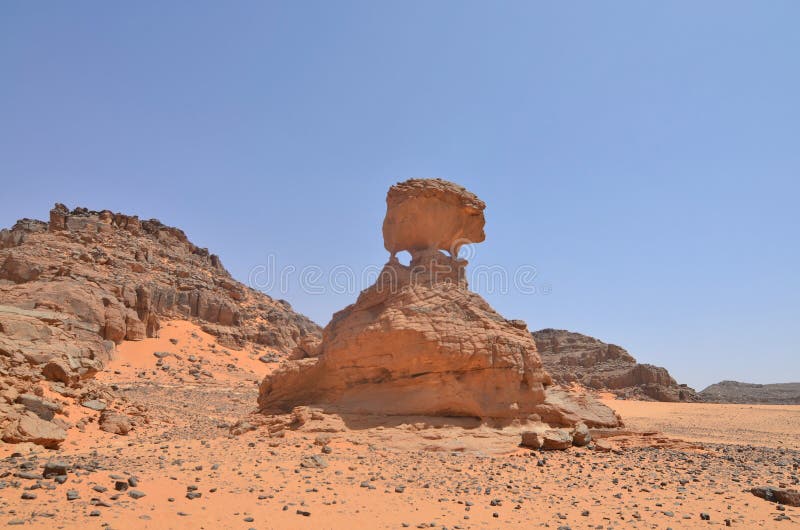 Algerian Sahara desert stock photo. Image of sahara - 284255336