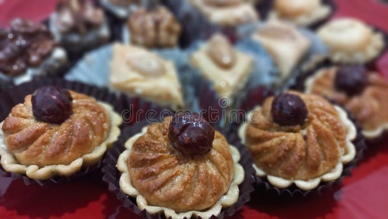 Algerian sweets stock photo. Image of plate, snack, baklava - 264949936