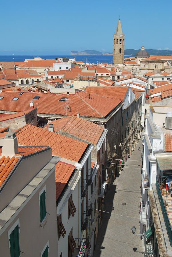 Alghero, Sardinia, Italy - Interior of Alghero Cathedral Church, Known ...