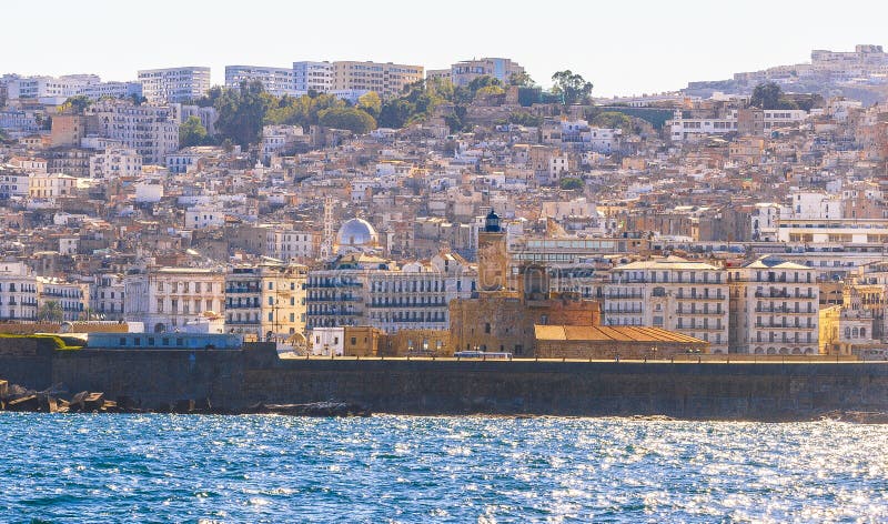 Algiers redaktionelles stockfoto. Bild von mittelmeer - 91100013