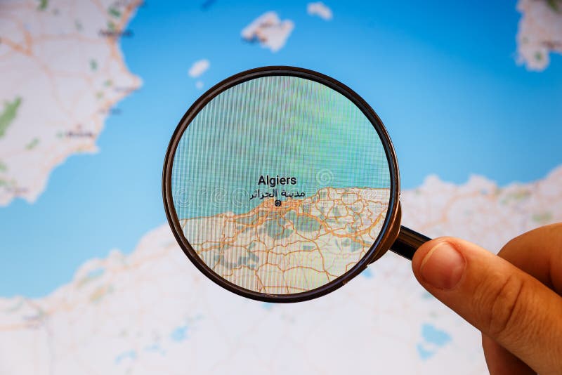 166 Map World Algiers Stock Photos - Free & Royalty-Free Stock Photos ...