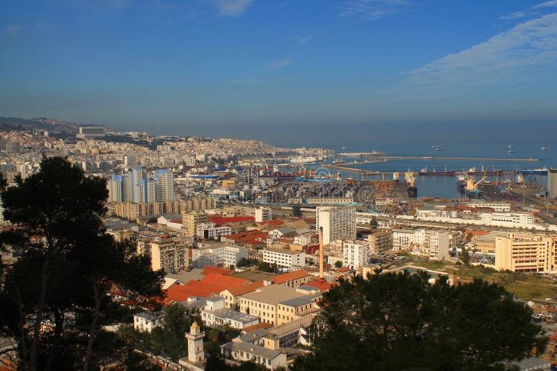 Algiers, Capital City of Algeria Stock Image - Image of heroes ...