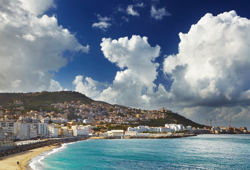 Algiers city, Algeria stock image. Image of maghreb, turquoise - 18342569