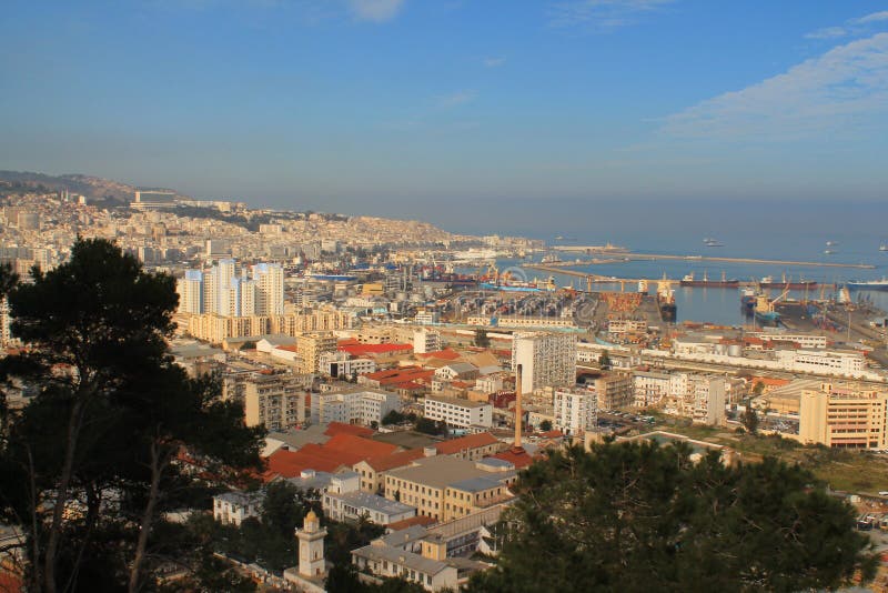 Algiers, Capital City of Algeria Stock Image - Image of commemorating ...