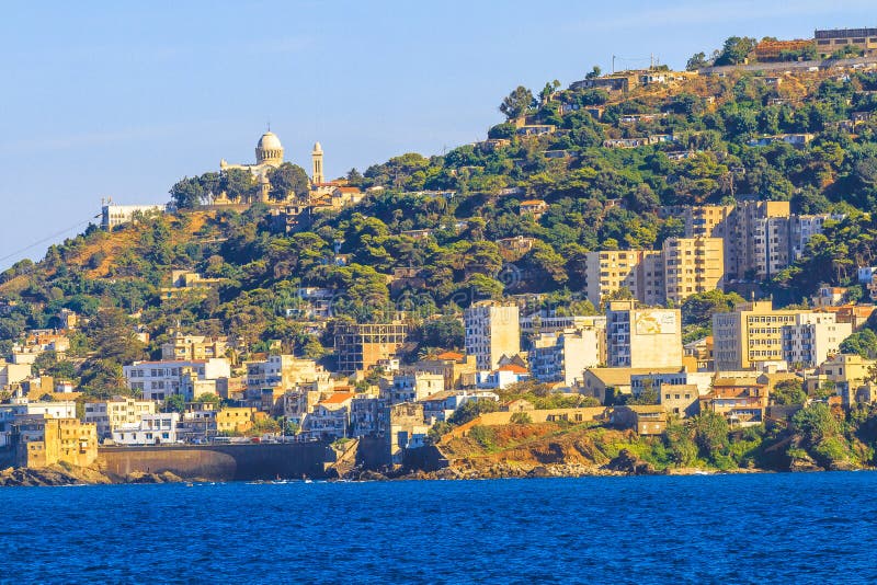 Algiers editorial photo. Image of balcony, facade, green - 58462501