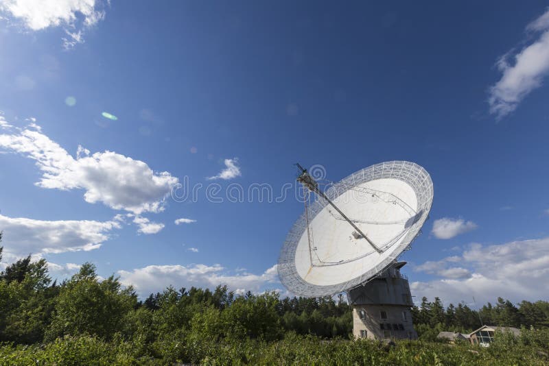 Algonquin Radio Observatory - Algonquin Park Stock Image - Image of ...