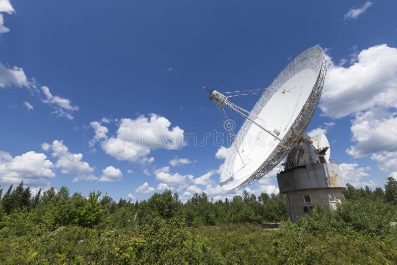 Algonquin Radio Observatory - Algonquin Park Stock Image - Image of ...