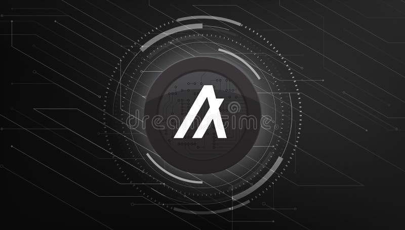 Algorand Background Hd Wallpaper Stock Illustration - Illustration of ...