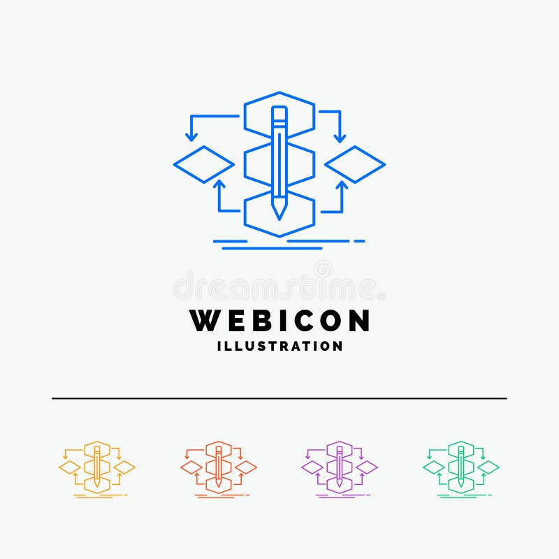 Vector Algorithm Organization Infographic Template Stock Illustrations 114 Vector Algorithm