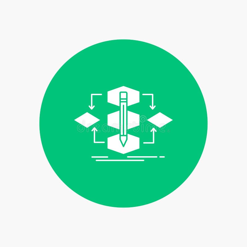 Algorithm Design Vector Outline Icon Design Illustration. Educational ...