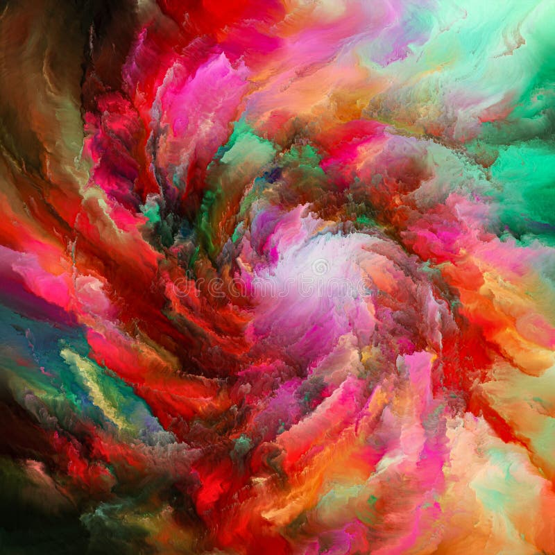 Algorithm of Elevated Colors Stock Illustration - Illustration of ...