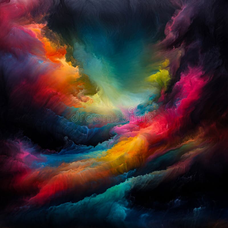 Algorithm of Elevated Colors Stock Illustration - Illustration of ...