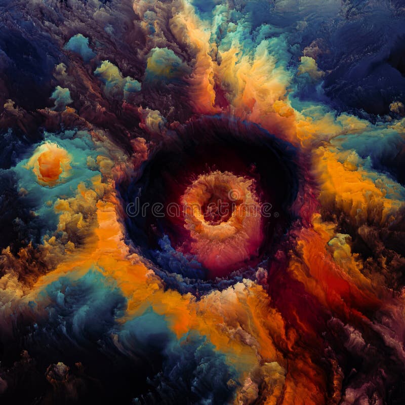 Algorithm of Elevated Colors Stock Illustration - Illustration of radiant, crystalline: 323317944