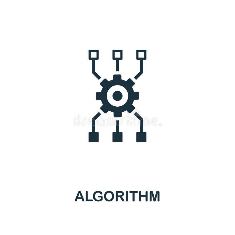 Algorithm Icon. Premium Style Design from Artificial Intelligence Icon ...