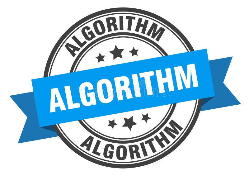 Algorithm Label Stock Vector Illustration Of Badge 194924927