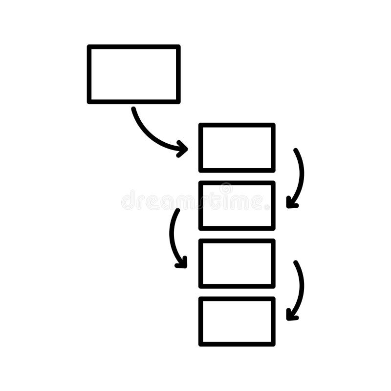 Algorithm Line Vector Icon Which Can Easily Modify or Edit Stock Vector - Illustration of easily ...