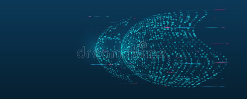 Algorithm or Machine Learning Illustration. Abstract Binary Code ... Algorithm or Machine Learning Illustration. Abstract Binary Code ...