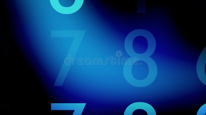 Algorithm Numbers Science Data And Counting Digits For Numerical Code And Digital Technology