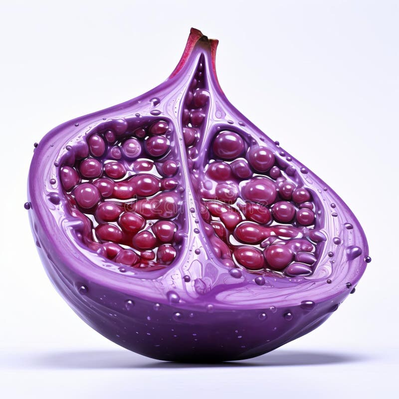 Algorithmic Art Plum Isolated on White Background Image Stock ... Algorithmic Art Plum Isolated on White Background Image Stock ...