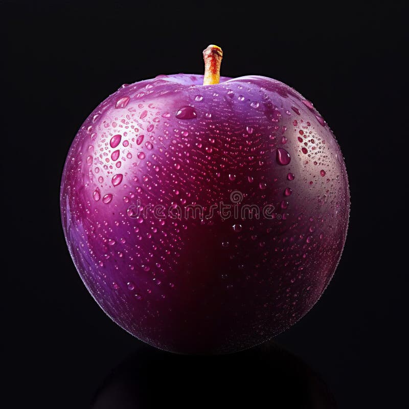 Algorithmic Art of Plum Isolated on White Background Image Stock ... Algorithmic Art of Plum Isolated on White Background Image Stock ...