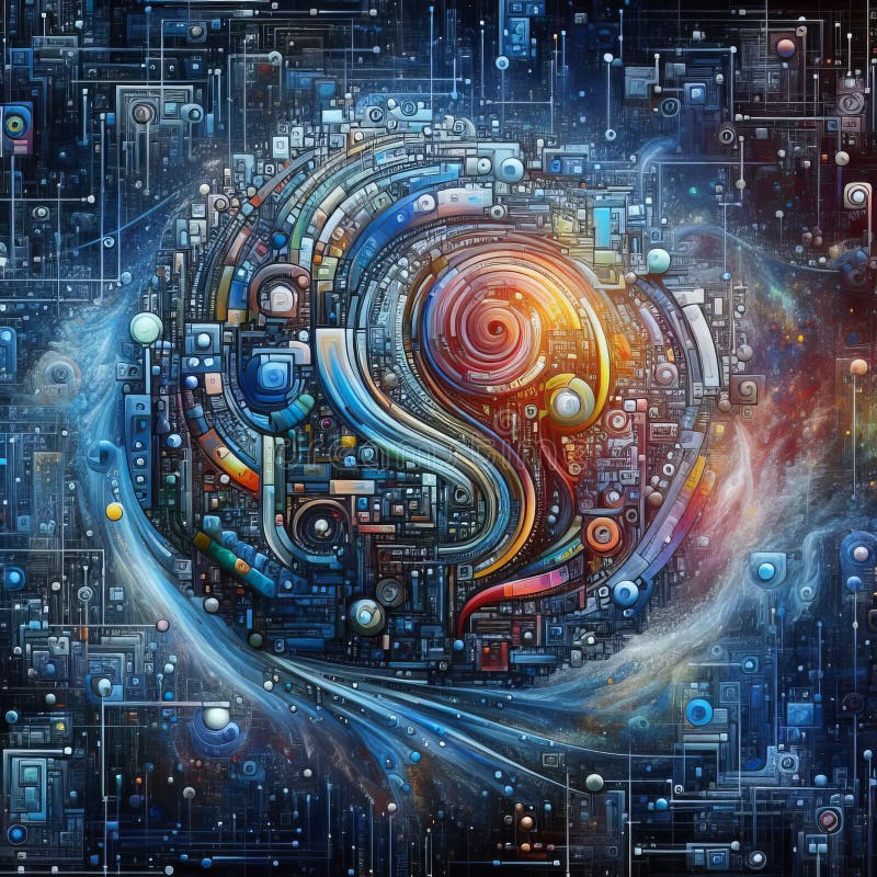 Algorithmic Art Recognizing the Creative Potential of Computer a Stock ...