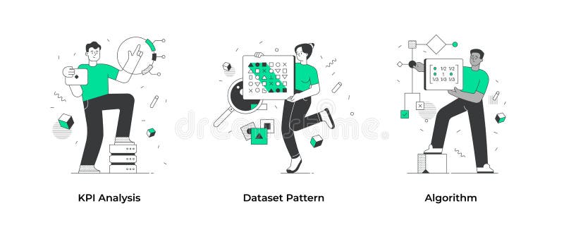 Data Science Doodle Concept Stock Vector - Illustration of innovation ...