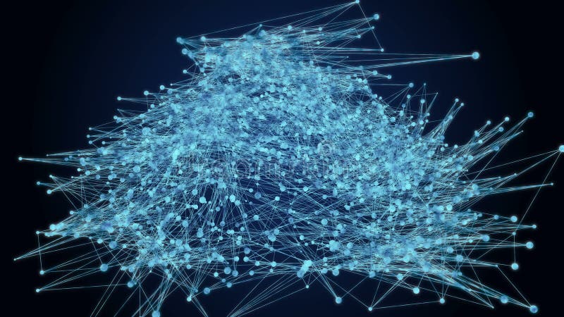 Big Data Visualization Concept Machine Learning Algorithms Analysis Of Information Stock