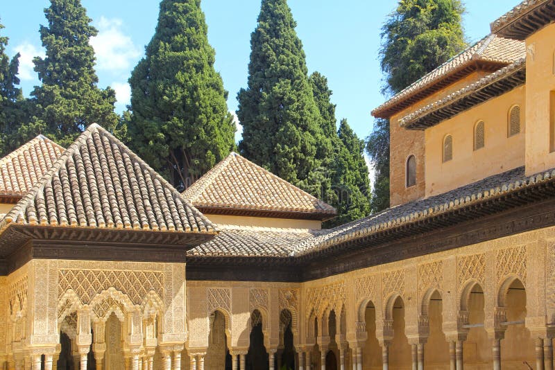 Alhambra stock photo. Image of andalusia, arabian, marble - 31468192