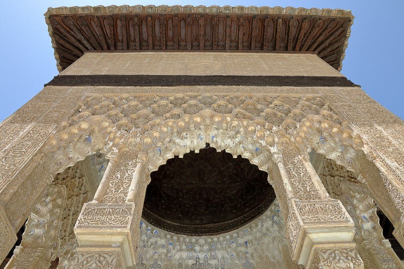 Alhambra building stock image. Image of culture, castle - 190801147