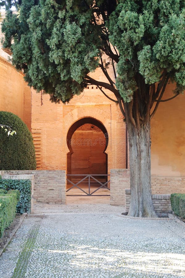 Alhambra Castle in Granada, Andalucia, Spain Editorial Image - Image of ...