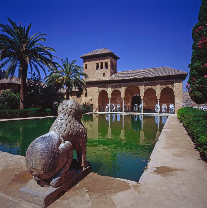 Alhambra stock photo. Image of castle, europe, plants - 43505652