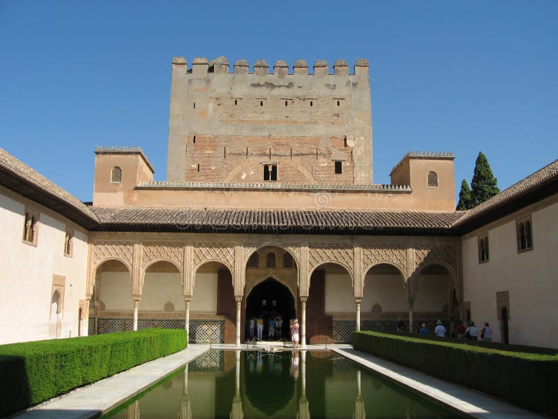 Ladies Tower in Alhambra stock image. Image of landmarks - 29317387