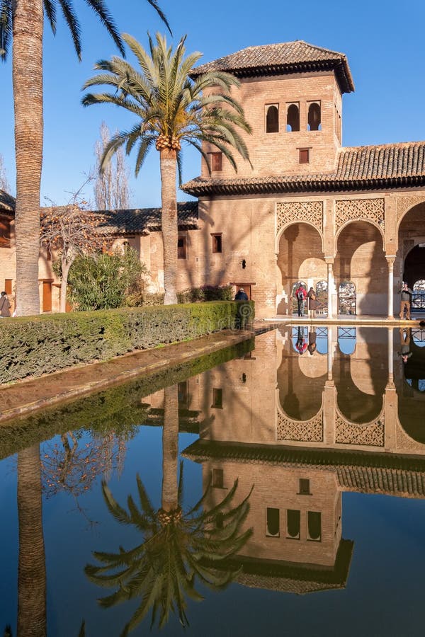 Alhambra Palace, Granada, Spain Editorial Image - Image of granada ...