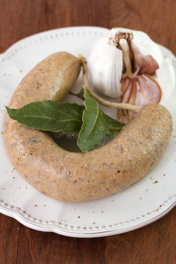 Alheira with garlic stock photo. Image of tasty, alheira - 39809418