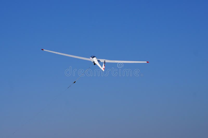 Aliante fotografia stock. Immagine di salga, scivolare - 25516532